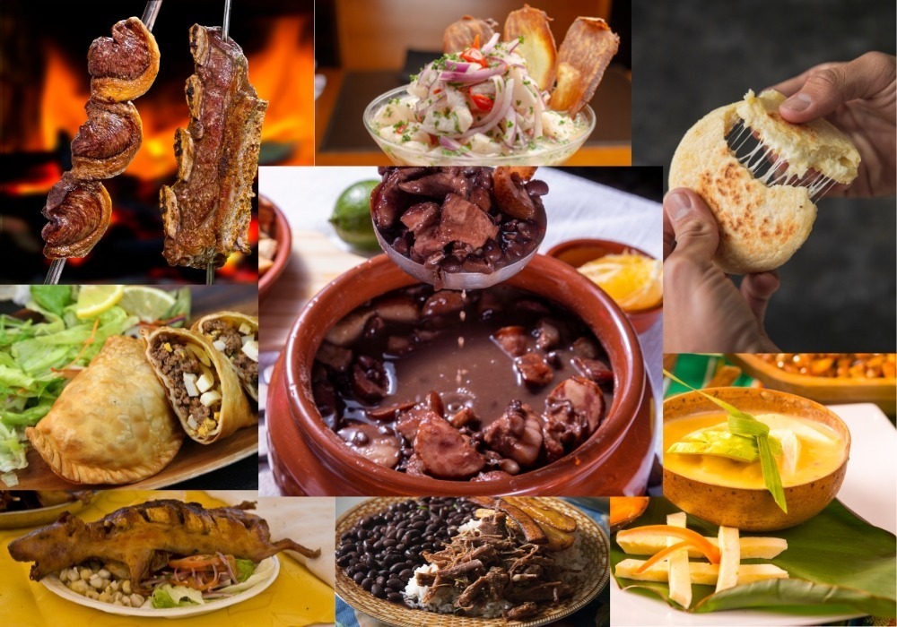 COMIDAS TÍPICAS DA AMÉRICA DO SUL